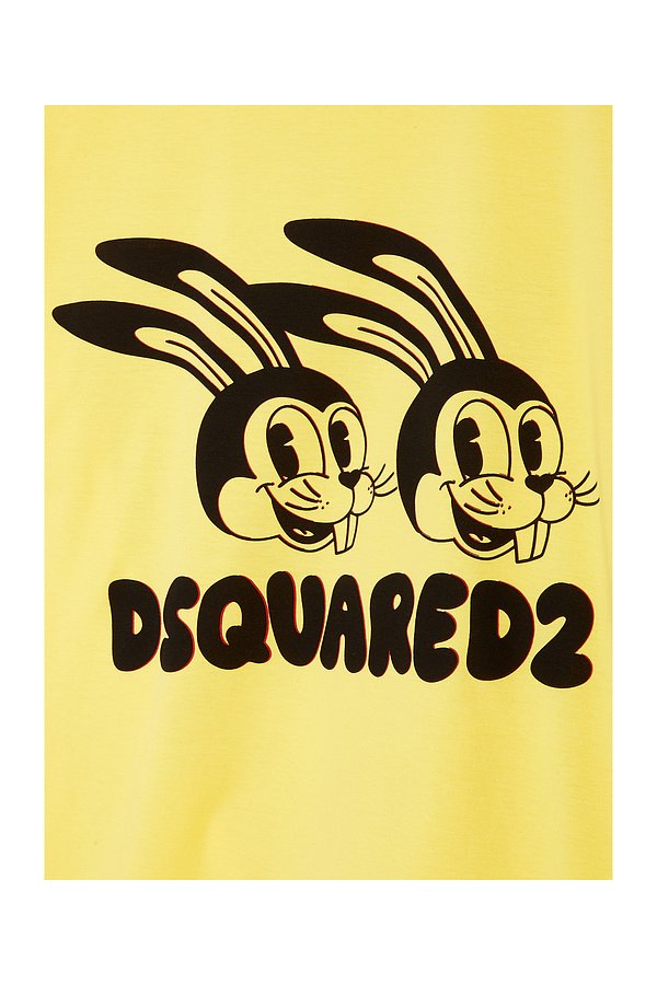 Dsquared2디스퀘어드2 래빗 그래픽 크루넥 티셔츠 Sivillage 에스아이빌리지