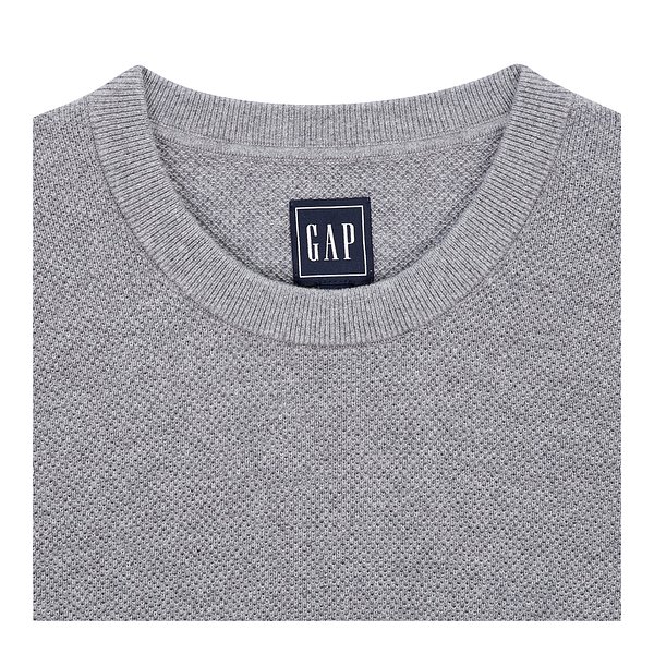 Gap Adults갭 ★갭 남성 20년 Fall★ 텍스처드 조직 크루넥 니트 Sivillage 에스아이빌리지
