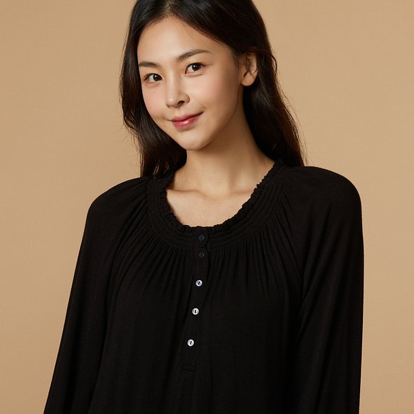 Jaju자주 여 보드리 스모킹 원피스 Sivillage 에스아이빌리지