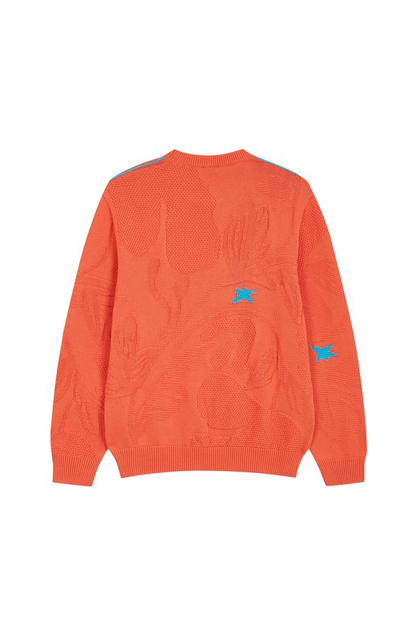 Paul Smith폴스미스 Ps Paul Smith 플라워 조직 크루넥 스웨터 Sivillage 에스아이빌리지