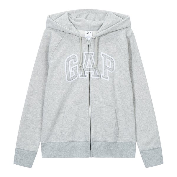 Gap Adults갭 여성 로고 패치 래글런 후드 집업 Sivillage 에스아이빌리지