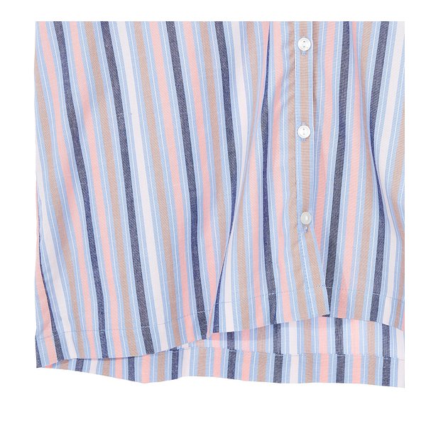 Gap Adults갭 ★갭 여성 21년 Summer★ 패턴드 숏 슬리브 라운지 셔츠 Sivillage 에스아이빌리지