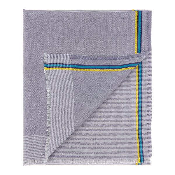 Ps Paul Smith 헤링본 스트라이프 프린지 스카프 Sivillage