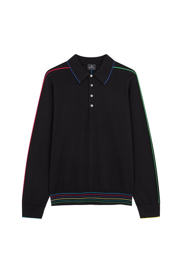 Paul Smith폴스미스 Ps Paul Smith 배색 라인 폴로 니트 Sivillage 에스아이빌리지
