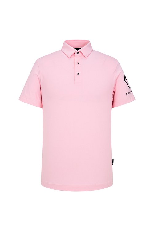 Philipp Plein Golf필립플레인 골프 Men 헥사 숏 슬리브 폴로 셔츠 Sivillage 에스아이빌리지
