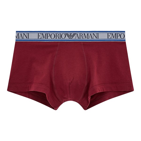 Emporio Armani Underwear엠포리오 아르마니 언더웨어 컬러 라이닝 풀로고 코튼 드로즈 Si
