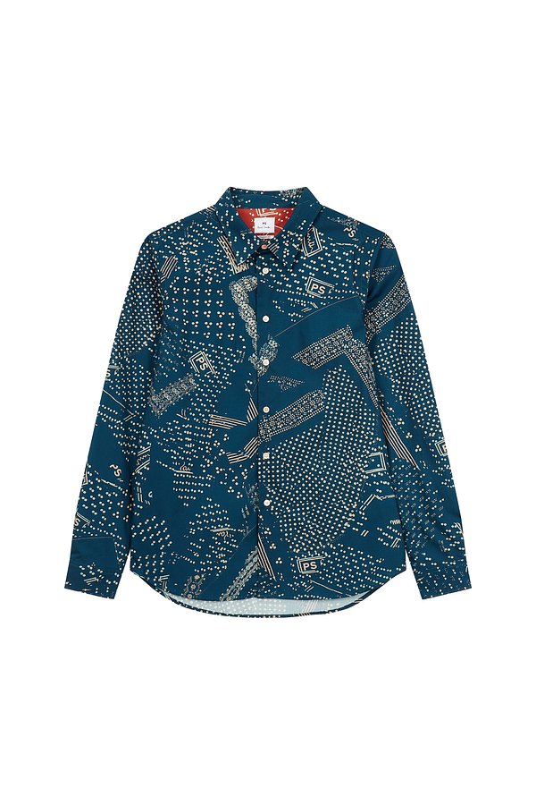 Paul Smith폴스미스 Ps Paul Smith 테일러드 핏 패턴드 셔츠 Sivillage 에스아이빌리지