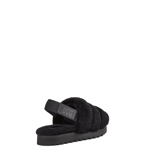 Ugg어그 Women Ugg 스트랩 볼드 퍼 슬리퍼 슈퍼 플러프 슬라이드 Sivillage 에스아이빌리지