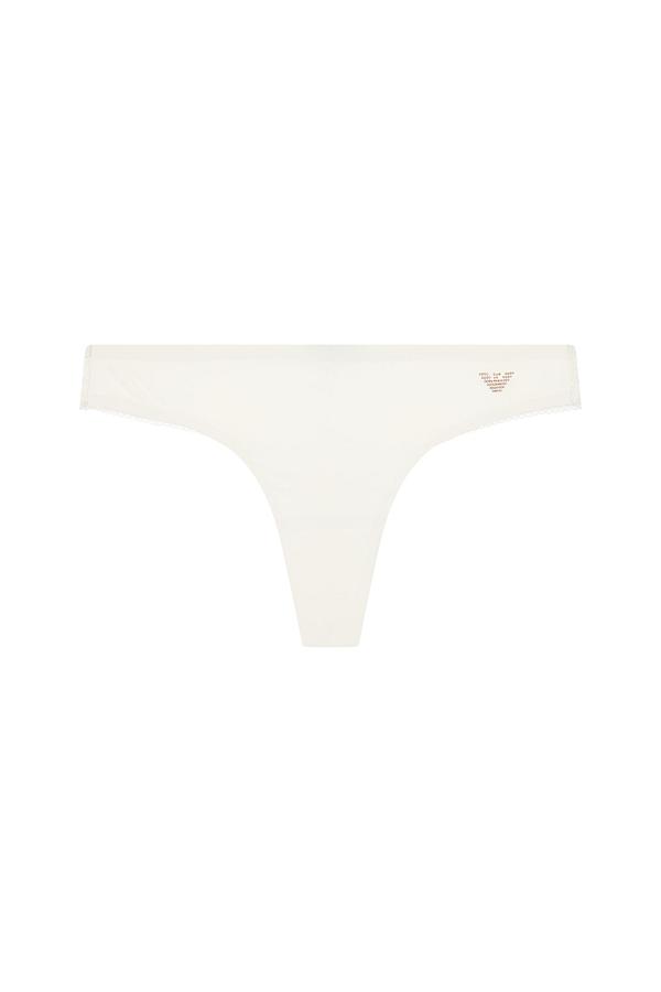 Emporio Armani Underwear엠포리오 아르마니 언더웨어 큐빅 로고 패디드 브라렛 브라 And 나일론 티팬티 세트