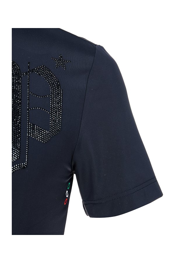 Philipp Plein Golf필립플레인 골프 Men 빅 P 고딕 숏 슬리브 폴로 셔츠 Sivillage 에스