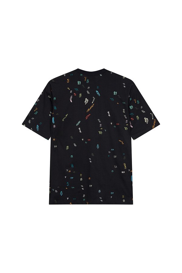 Paul Smith폴스미스 Ps Paul Smith 넘버 패턴 크루넥 티셔츠 Sivillage 에스아이빌리지