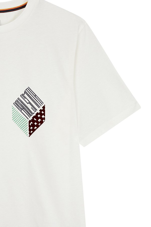 Paul Smith폴스미스 큐브 로고 프린트 티셔츠 Sivillage 에스아이빌리지