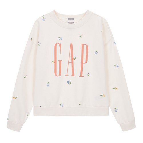 Gap Adults갭 ★갭 여성 21년 Spring★ 플로럴 패턴 크루넥 맨투맨 Sivillage 에스아이빌리지