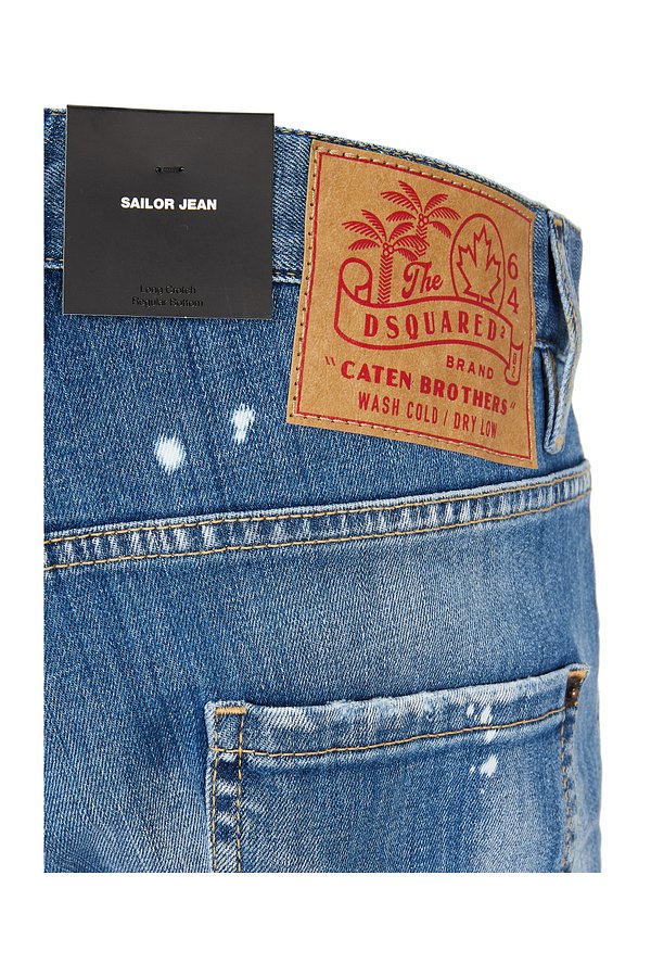 Dsquared2디스퀘어드2 스퀘어 패치 롤업 세일러 진 Sailor Sivillage 에스아이빌리지