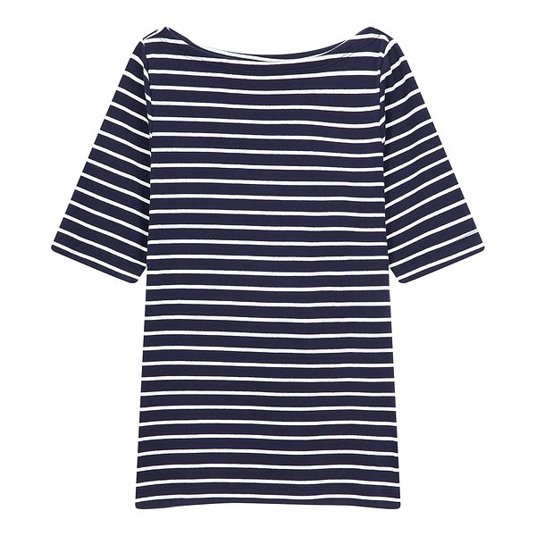 Gap Adults갭 ★갭 여성 21년 Summer★ 스트라이프 보트넥 티셔츠 Sivillage 에스아이빌리지