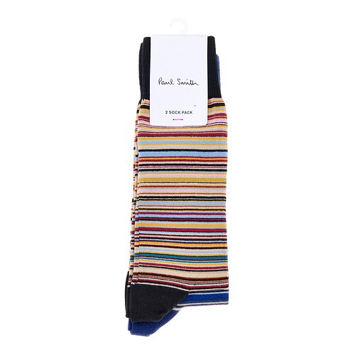 Paul Smith폴스미스 컬러풀 스트라이프 삭스 2pack Sivillage 에스아이빌리지
