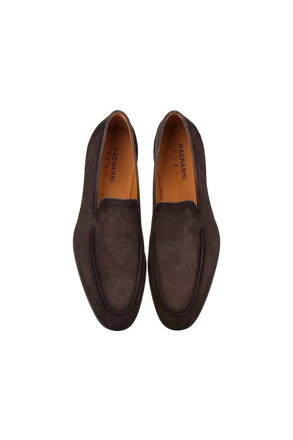 Man On The Boon맨온더분 Magnanni 아몬드 토 스웨이드 로퍼 Sivillage 에스아이빌리지