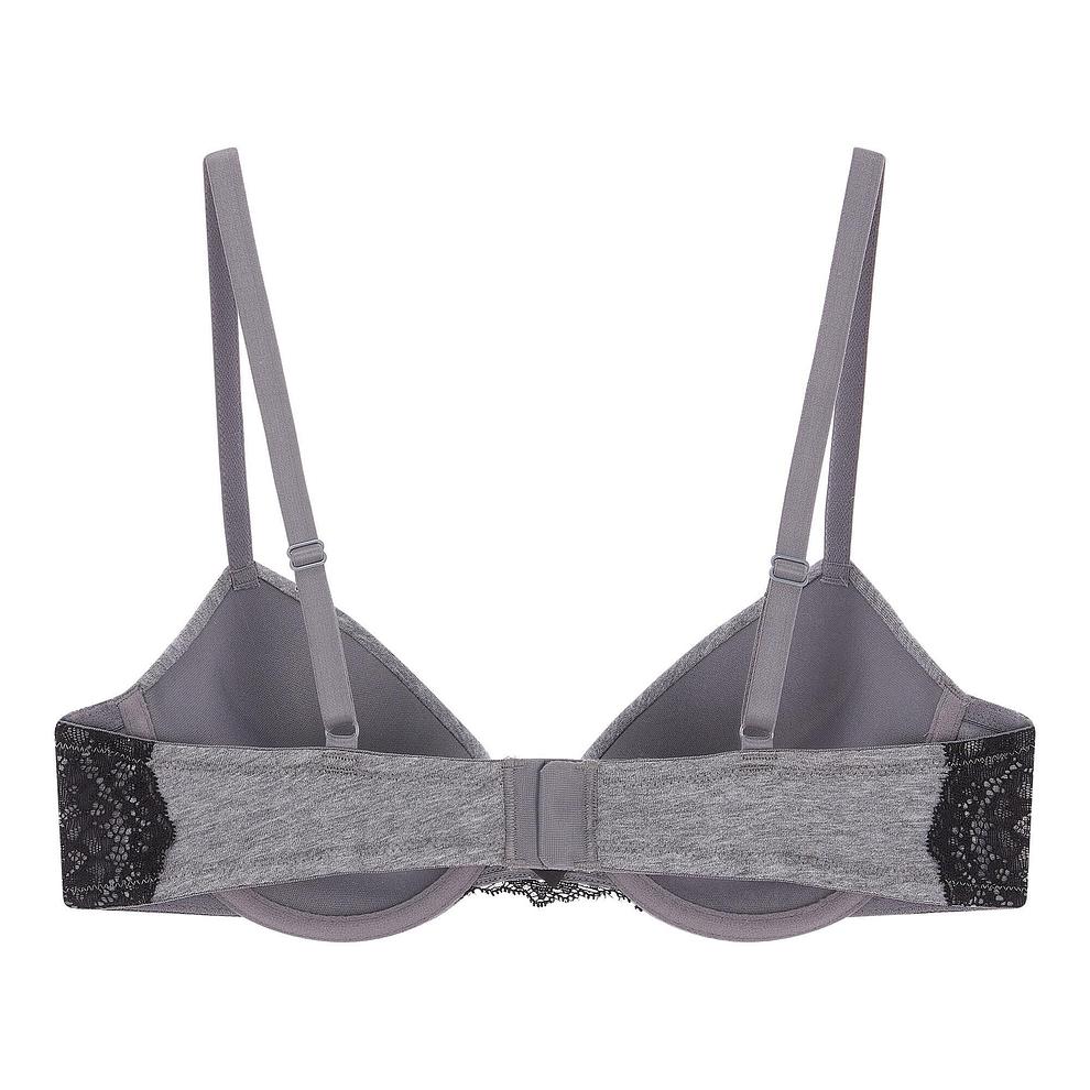 Emporio Armani Underwear엠포리오 아르마니 언더웨어 플로럴 자수 레이스 푸쉬업 브라 And 브리프 세트 S