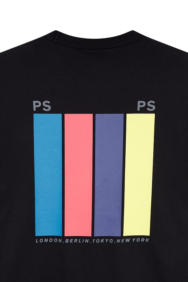 Paul Smith폴스미스 Ps Paul Smith 인터내셔널 프린트 티셔츠 Sivillage 에스아이빌리지