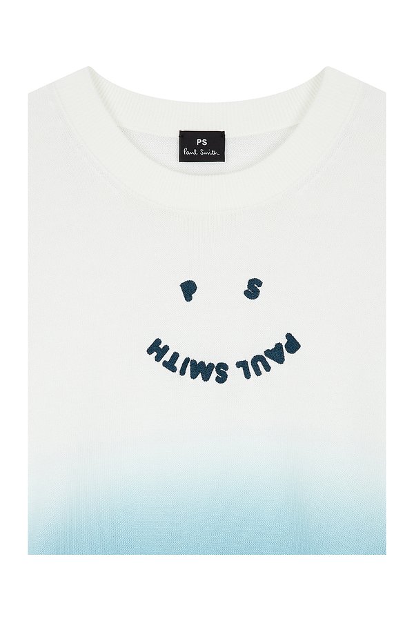 Paul Smith폴스미스 Ps Paul Smith 여성 해피 로고 그라데이션 니트 Sivillage 에스아이빌리지