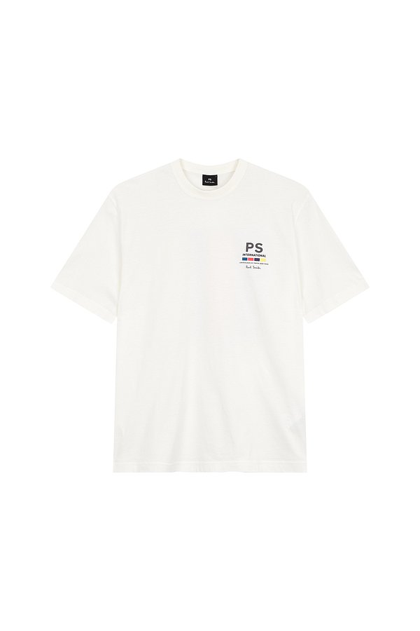 Paul Smith폴스미스 Ps Paul Smith 인터내셔널 프린트 티셔츠 Sivillage 에스아이빌리지