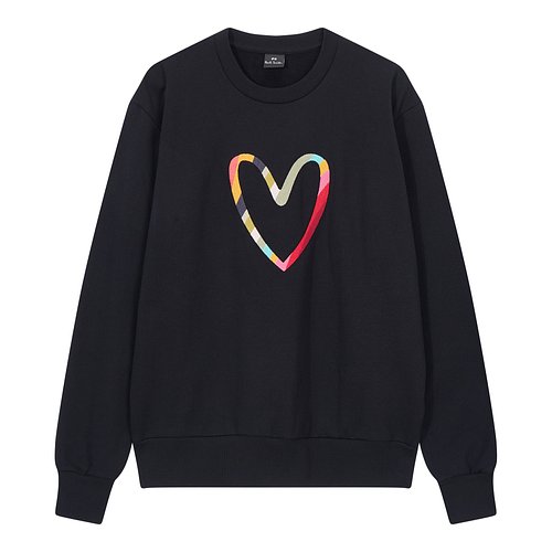 Paul Smith폴스미스 Ps Paul Smith 여성 컬러풀 하트 크루넥 맨투맨 Sivillage 에스아이빌리지
