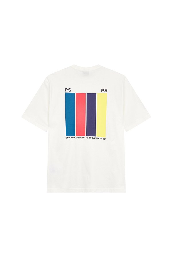 Paul Smith폴스미스 Ps Paul Smith 인터내셔널 프린트 티셔츠 Sivillage 에스아이빌리지