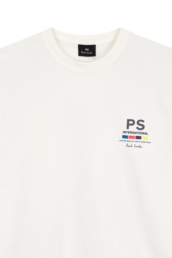 Paul Smith폴스미스 Ps Paul Smith 인터내셔널 프린트 티셔츠 Sivillage 에스아이빌리지
