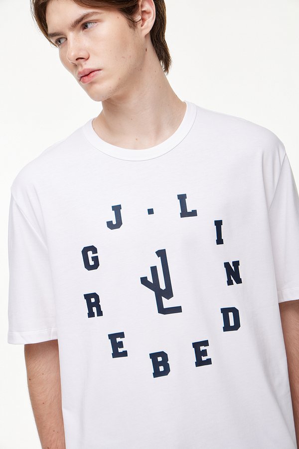 Jlindeberg제이린드버그 Men Collection 카밀로 로고 티셔츠 Sivillage 에스아이빌리지