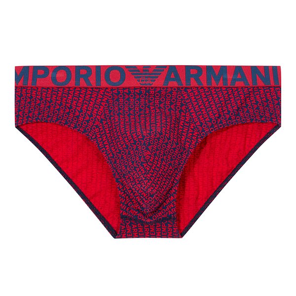 Emporio Armani Underwear엠포리오 아르마니 언더웨어 남성 풀 로고 패턴 브리프 Sivillage