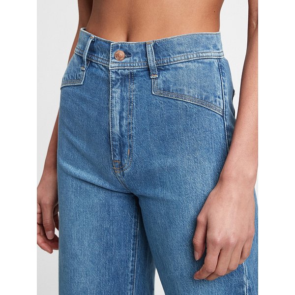 Gap Adults갭 ★갭 여성 21년 Summer★ 섐 포켓 와이드 데님 팬츠 Sivillage 에스아이빌리지