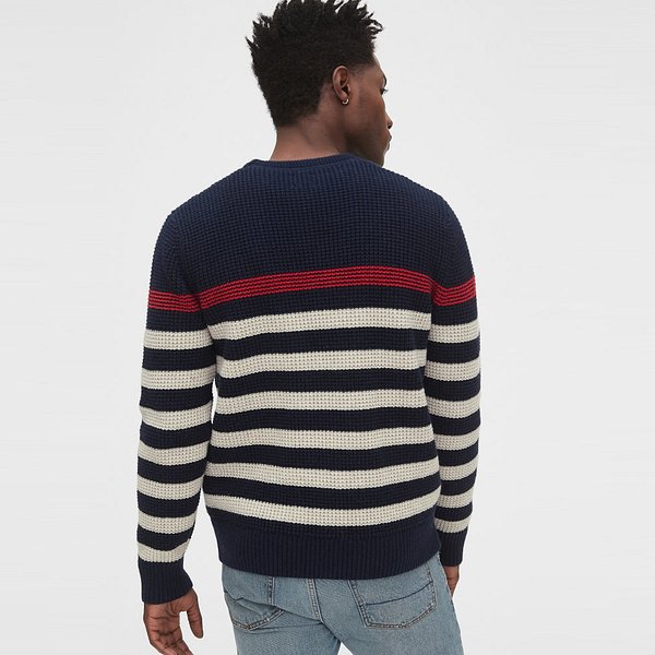 Gap Adults갭 ★갭 남성 19년 Holiday★ 와플 짜임 크루넥 스웨터 Sivillage 에스아이빌리지