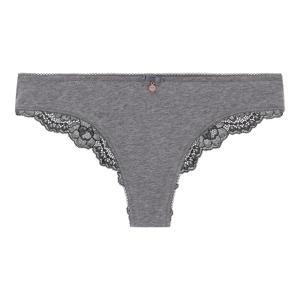Emporio Armani Underwear엠포리오 아르마니 언더웨어 플로럴 자수 패디드 트라이앵글 브라 And 브라질리언