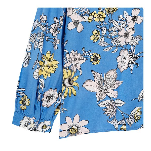 Gap Adults갭 ★갭 여성 21년 Spring★ 플로럴 브이넥 블라우스 Sivillage 에스아이빌리지