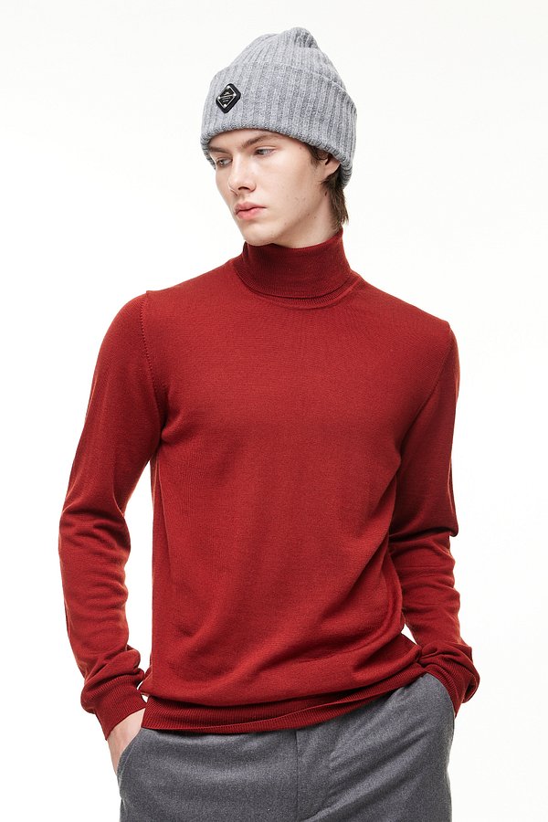 Jlindeberg제이린드버그 Men Collection 라이드 메리노 터틀넥 스웨터 Sivillage 에스