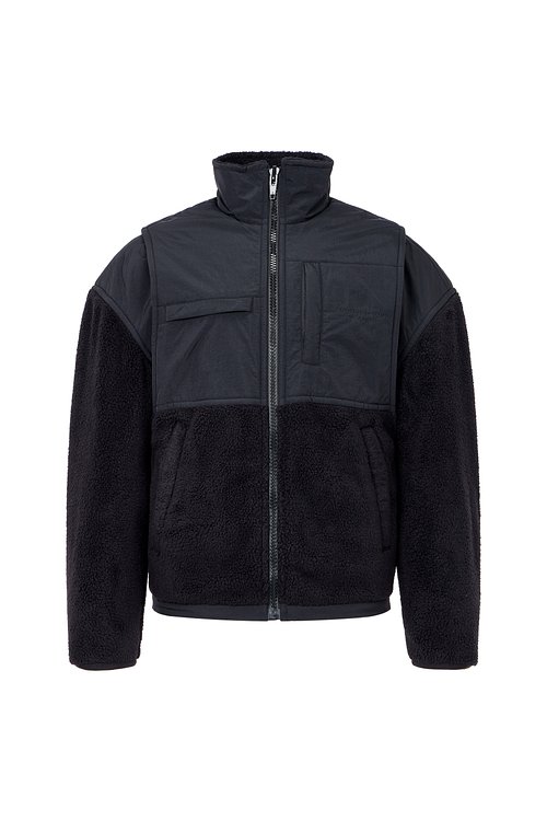 Alexander Wang알렉산더왕 Unisex 나일론 콤보 플리스 자켓 Sivillage 에스아이빌리지