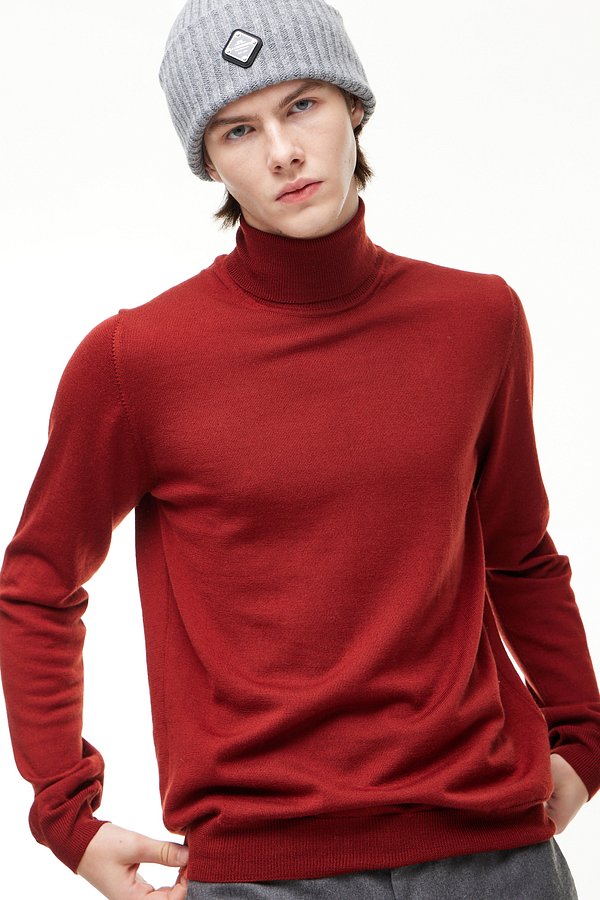 Jlindeberg제이린드버그 Men Collection 라이드 메리노 터틀넥 스웨터 Sivillage 에스