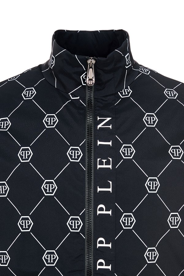 Philipp Plein Golf필립플레인 골프 Men 윈드프루프 모노그램 자켓 Sivillage 에스아이빌리지