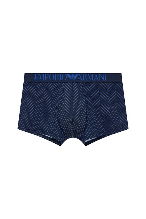 Emporio Armani Underwear엠포리오 아르마니 언더웨어 남성 빅 로고 밴드 마이크로 패턴 드로즈 Si