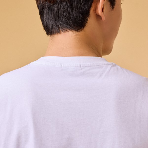 Jaju자주 남 Better코튼 루즈핏 레이어드 롱 티셔츠 Sivillage 에스아이빌리지