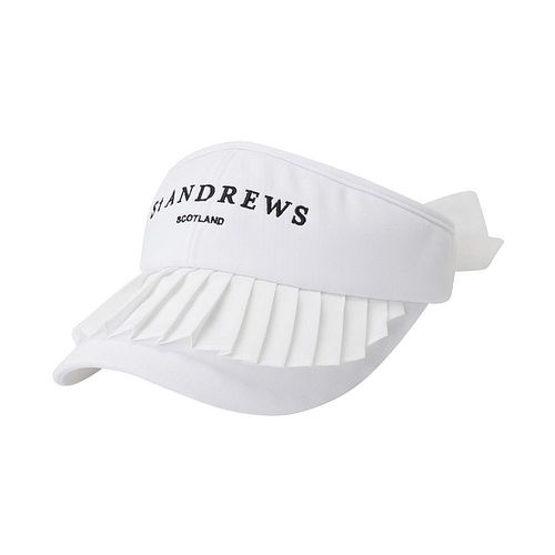 Standrews세인트앤드류스 여성 플리츠 디테일 썬바이저 Sivillage 에스아이빌리지