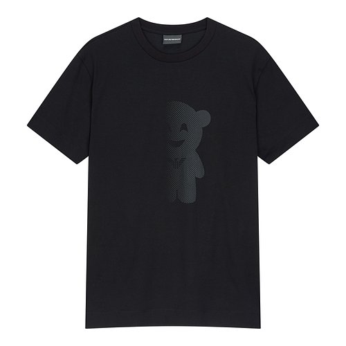 Emporio Armani엠포리오 아르마니 남성 시그니처 캐릭터 그래픽 티셔츠 Sivillage 에스아이빌리지