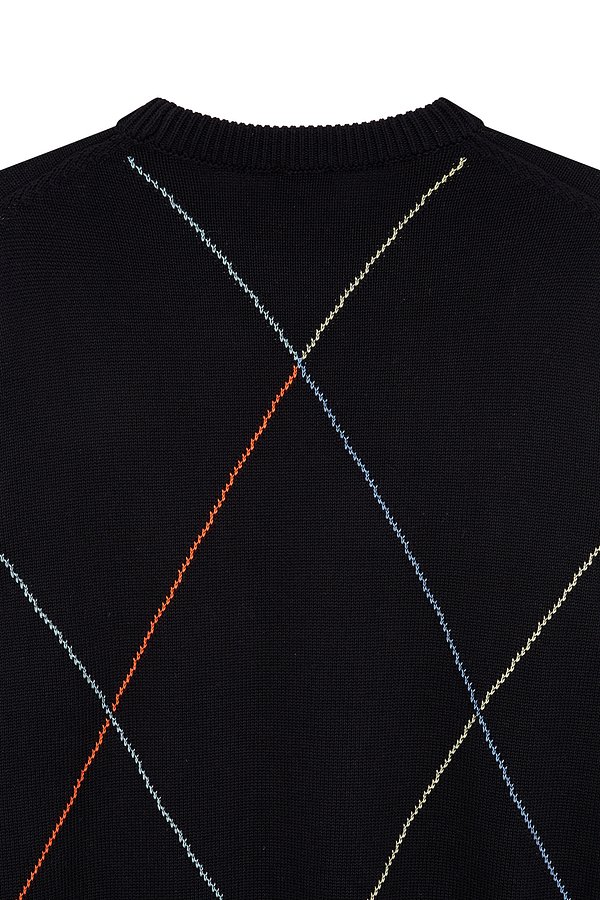 Paul Smith폴스미스 Ps Paul Smith 배색 아가일 패턴 니트 Sivillage 에스아이빌리지