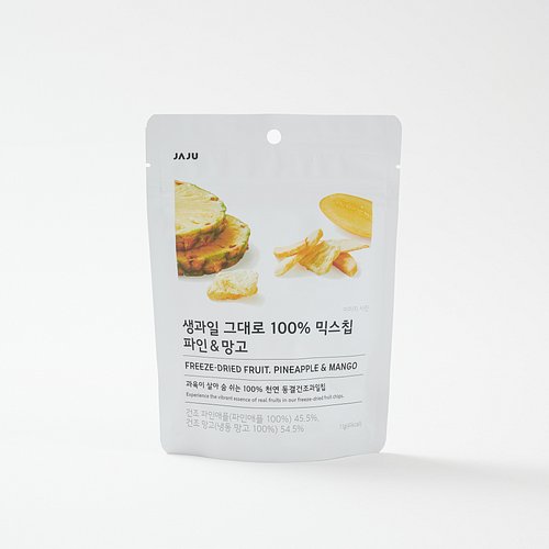Jaju자주 생과일 그대로 100 믹스칩파인and망고 Sivillage 에스아이빌리지