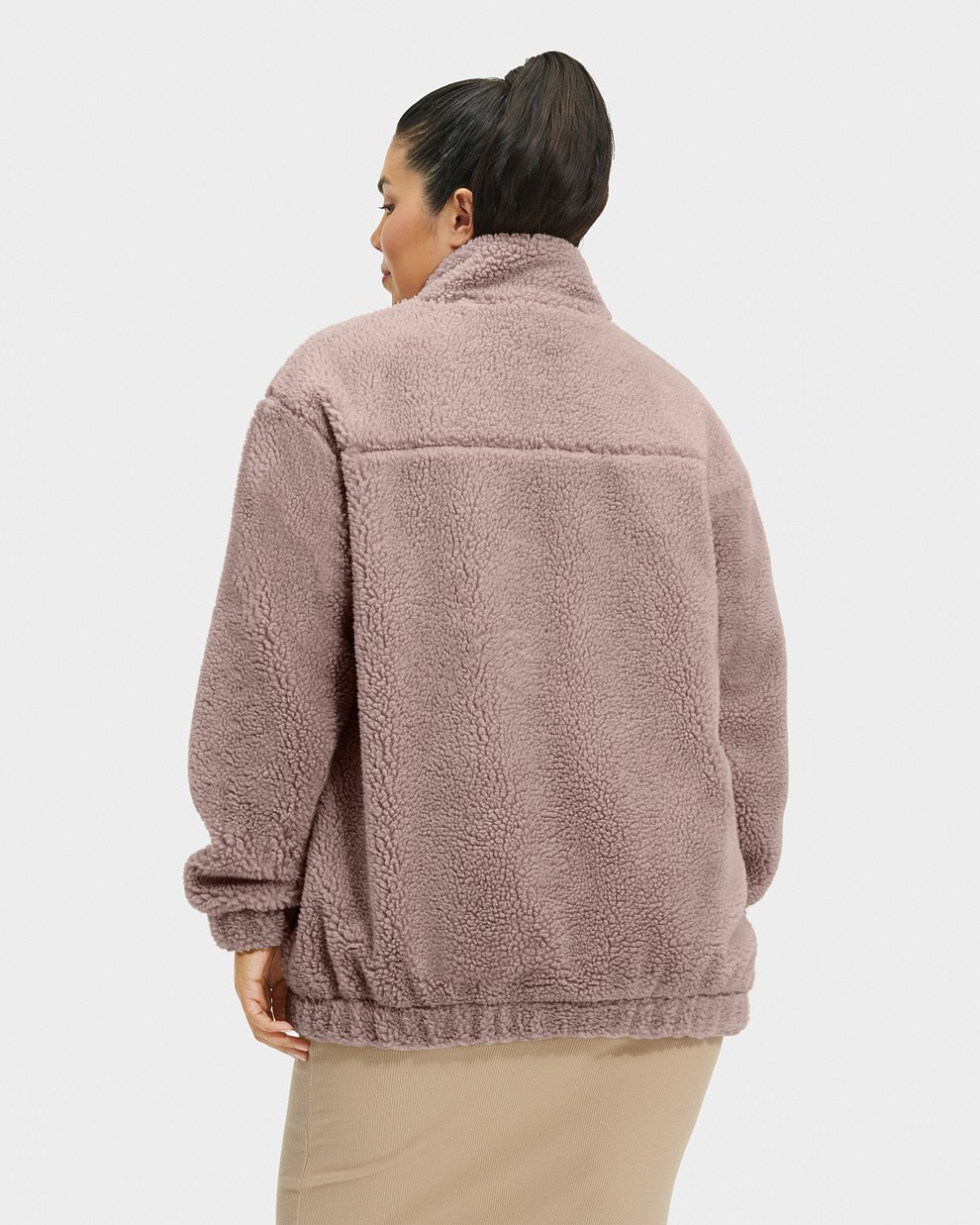 Ugg어그 For Women 빅로고 셰르파 자켓 라켈 셰르파 자켓 Sivillage 에스아이빌리지