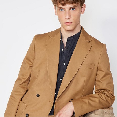 Officine Generale오피신제네랄 오피신 제네랄 남성 Officine Generale Men 베이지 단색 면