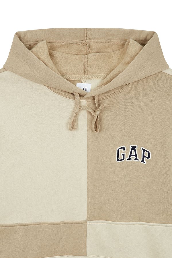 Gap Adults갭 남성 컬러 블록 로고 후드 티셔츠 Sivillage 에스아이빌리지