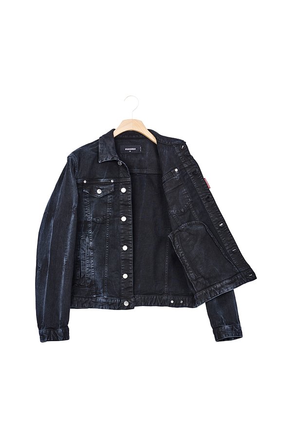 Dsquared2디스퀘어드2 스트레치 칼라드 데님 자켓 Sivillage 에스아이빌리지