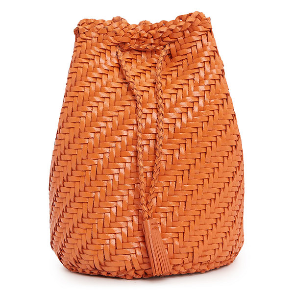 Dragon Diffusion드래곤디퓨전 드래곤디퓨전 공식수입 폼폼 더블 점프 버킷 8838 Orange 여자 숄더백