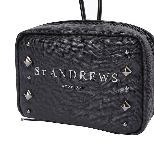 Standrews세인트앤드류스 공용 로고 스터드 멀티 파우치 Sivillage 에스아이빌리지